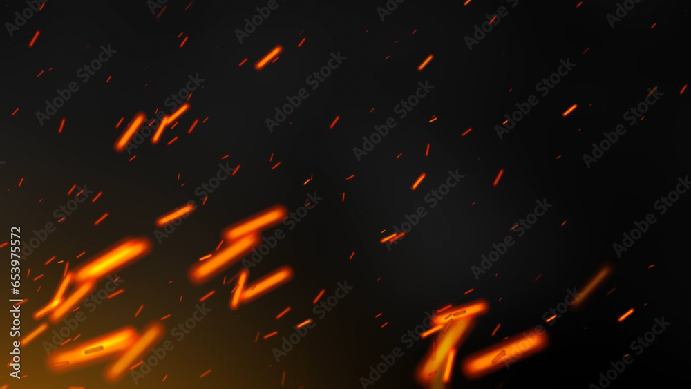 Fire Embers Overlay Creator Stock Template | Adobe Stock