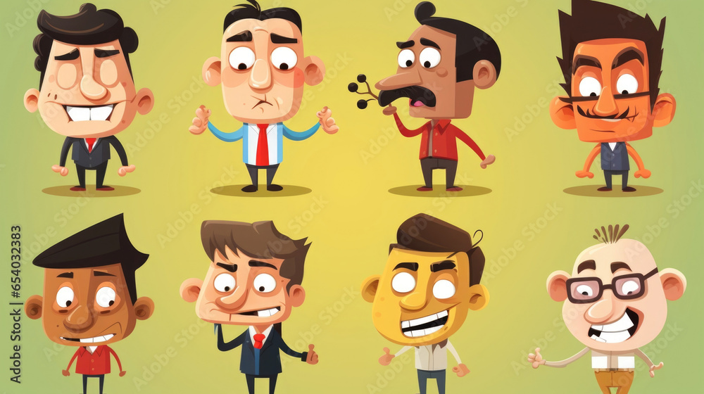 A characters emotions are personified as different characters, each ...