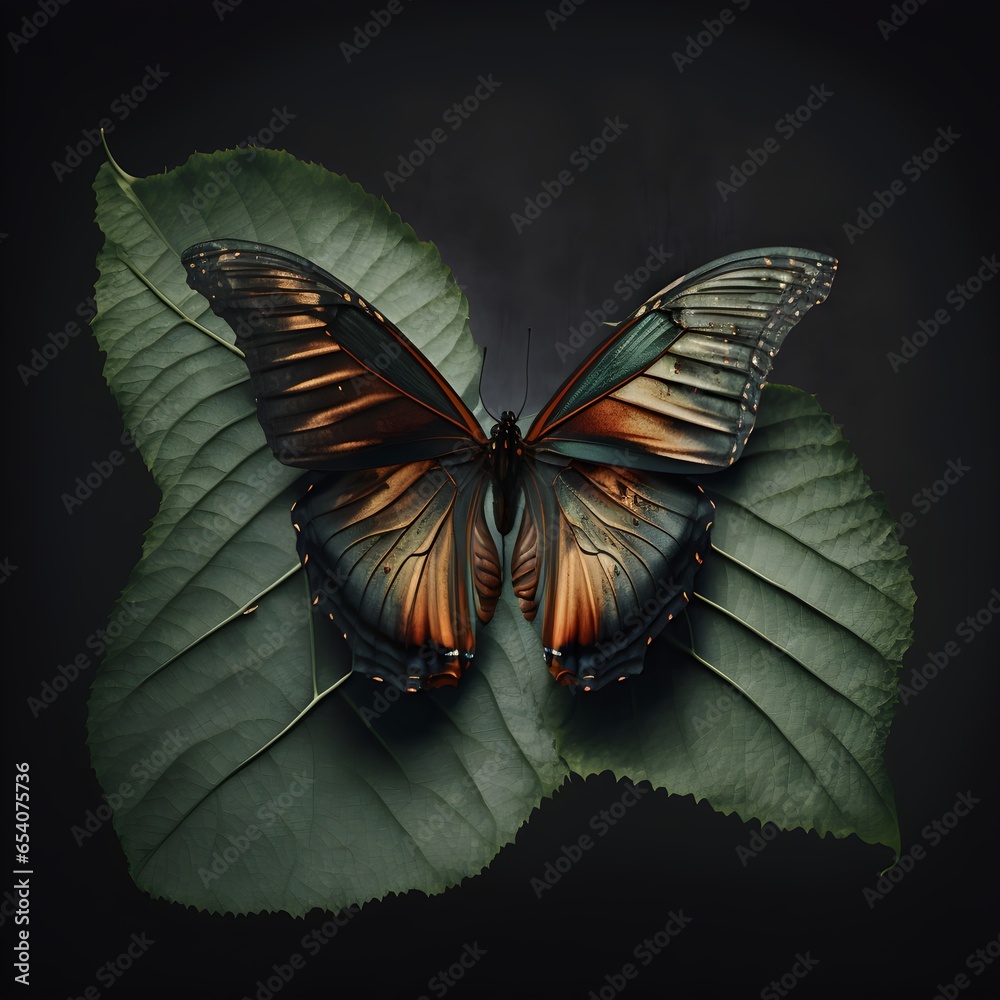 The ButterFly album cover is an evocative representation of the ...