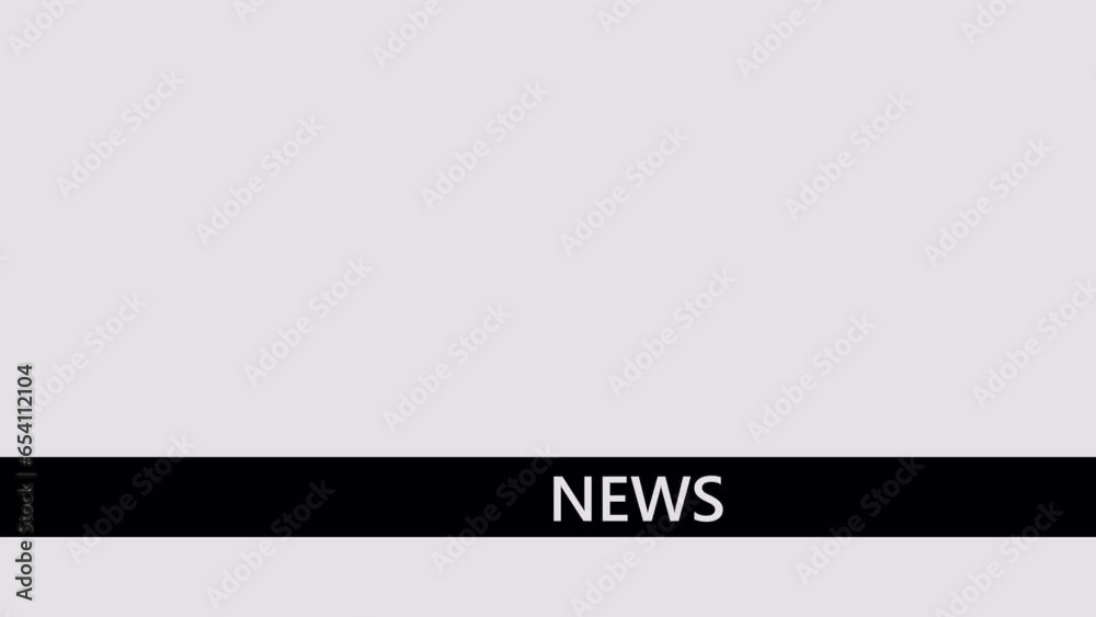 Semi-transparent opaque moving in and out lower third animation in 4K ...