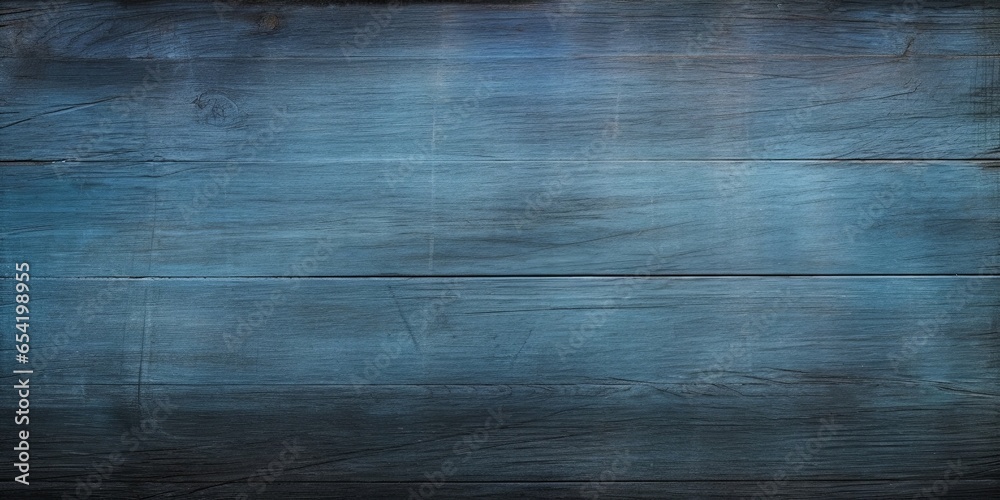 old blue wood table background, wooden grunge texture dark black ...