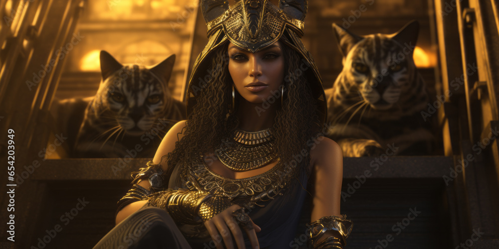 Nephthys ancient Egyptian goddess. Daughter of Nut, Geb. Isis sister ...