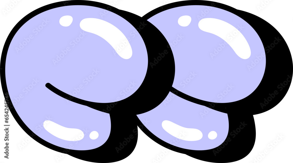 Cartoon Bubble Symbol Quotation Sign Stock Vector | Adobe Stock
