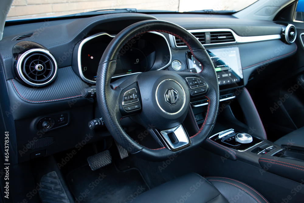 MG ZS EV is an all electric crossover SUV by MG. It has unique interior ...