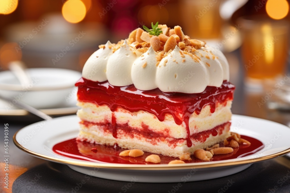 Prepare for a symphony of flavors with this indulgent creation a ...
