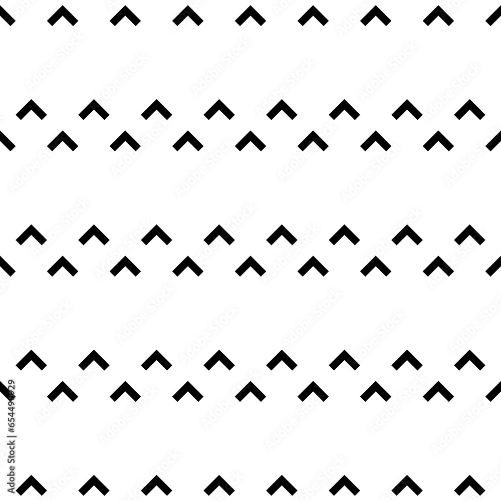 Seamless pattern with chevrons ornament. Repeated angle brackets ...