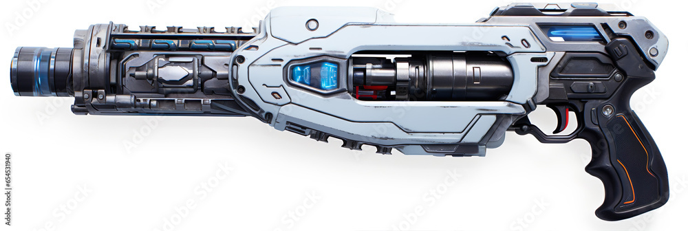 Futuristic combat weapon super modern shotgun hi tech shot gun ...
