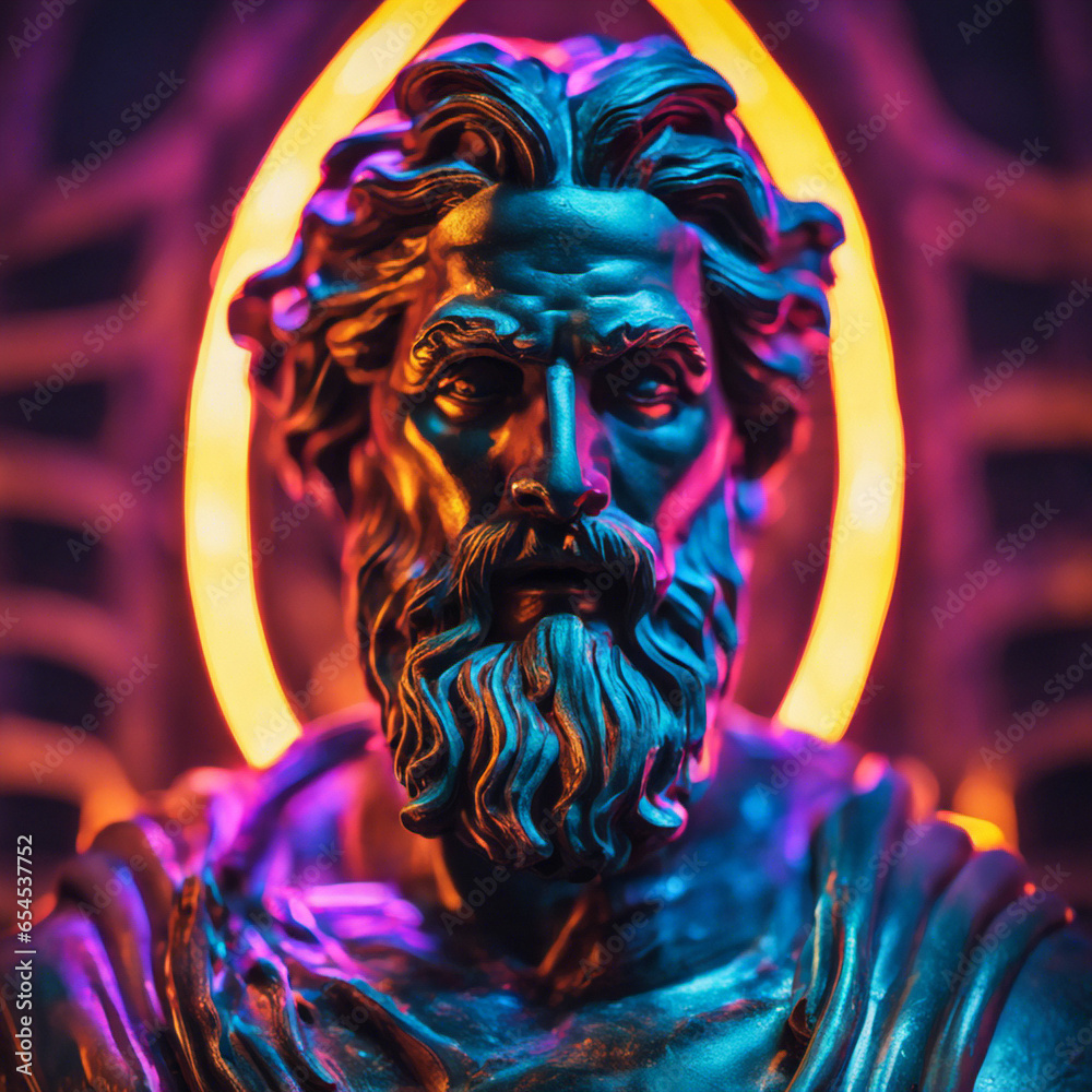 Socrates the philosopher sculpture illustration. Socrates is a central ...