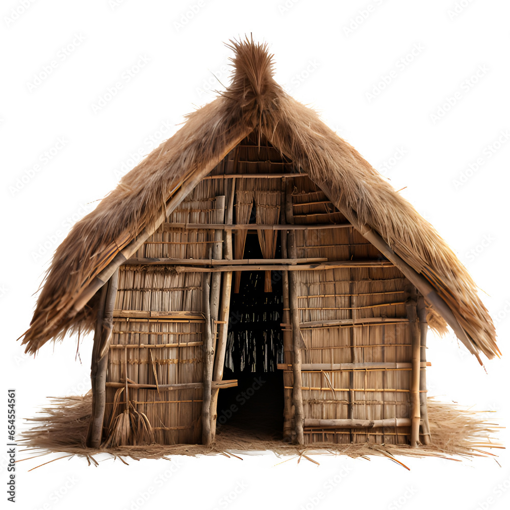 tribal thatched house png ,traditional thatched hut house isolated on ...