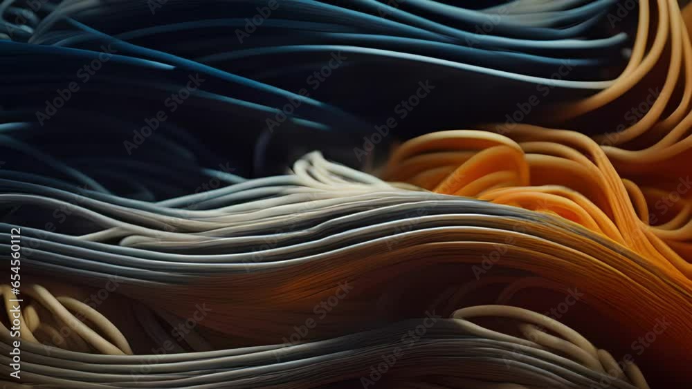 Zoomed in to the cellular level, this captivating image captures a ...