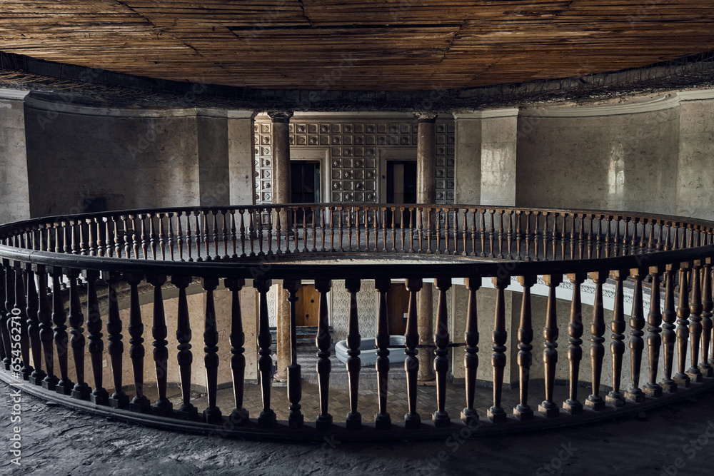 Abandoned soviet spa resort (sanatorium) Metallurg, in Tskaltubo ...