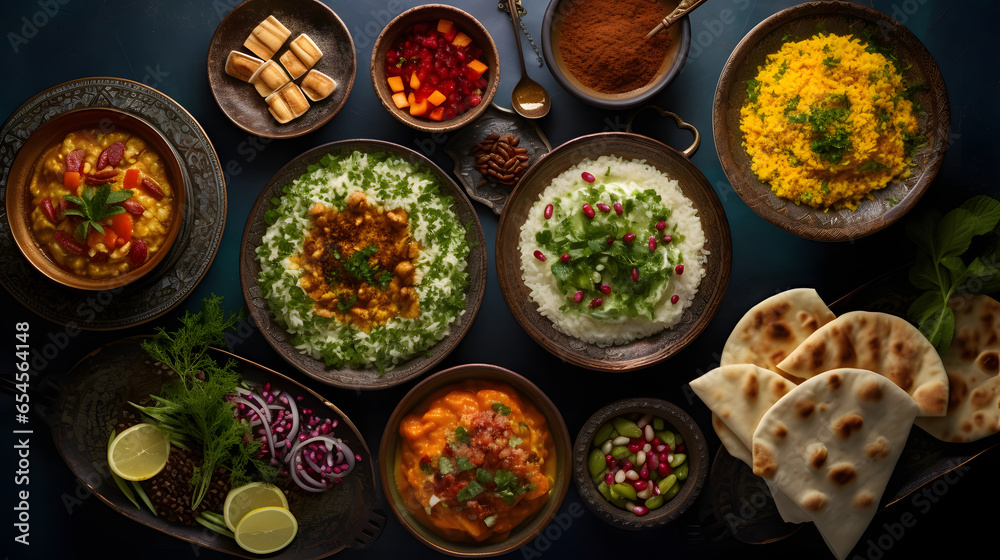 Arabic Cuisine: Middle Eastern traditional lunch. It's also Ramadan ...