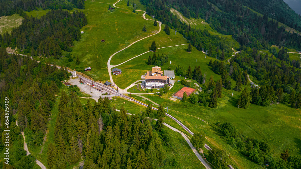 Scenic Views Mountains Hiking Trail Running Trekking Alpine Adventure ...