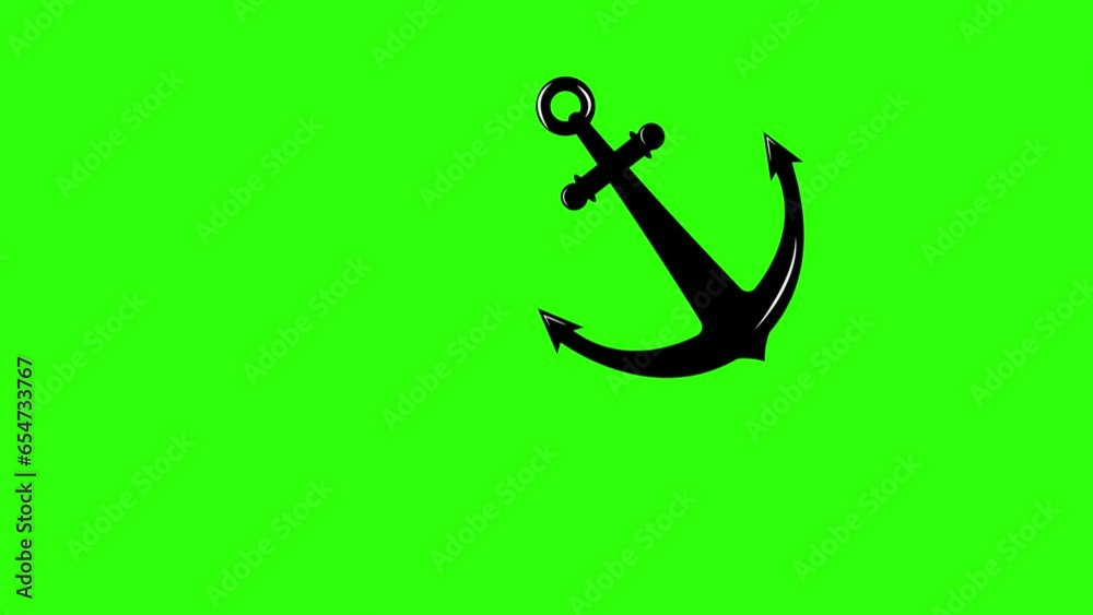 ship anchor ship brake animation greenscreen animated anchor icon ...