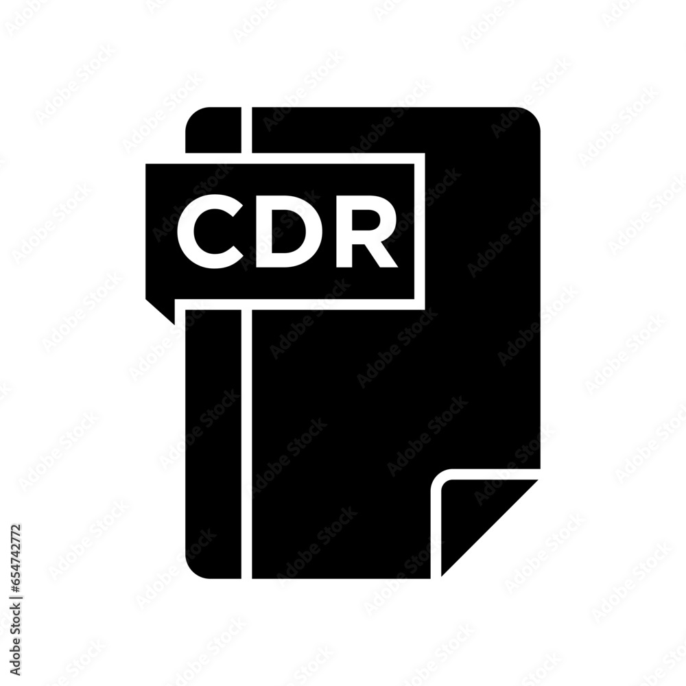 CDR Icon symbols pictograms design elements visual representations ...
