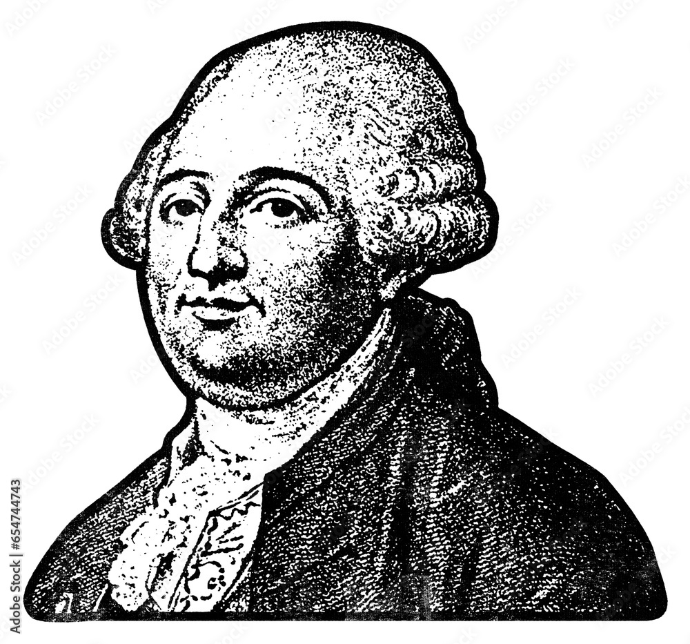 Portrait of King Louis XVI as retro stencil illustration with ...