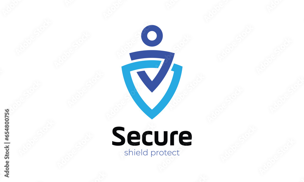 Medical protect shield logo design for clinic or hospital Stock Vector ...