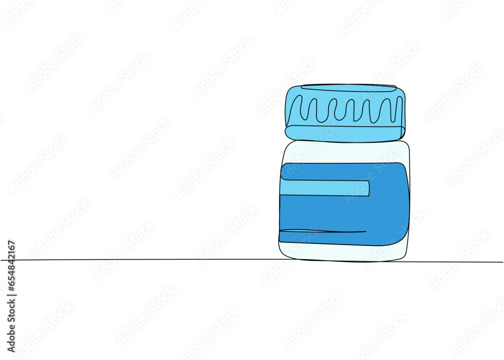 Medicine in a bottle, ointment, gel, cream, suspension, powder, tablets ...