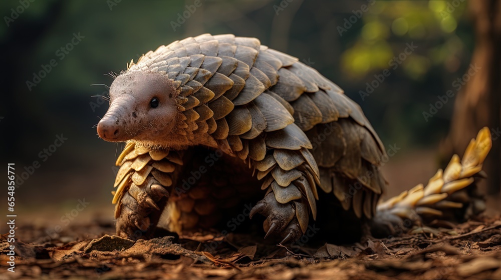 Highly trafficked the Indian Pangolin is a sought after wildlife ...