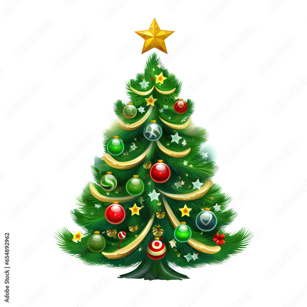 Christmas Clipart Set Stock Illustration | Adobe Stock