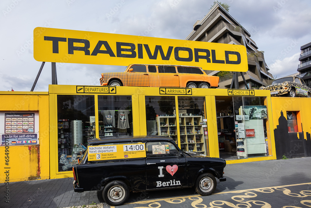 Berlin Trabi world Museum, dedicated to the history of the Trabant ...