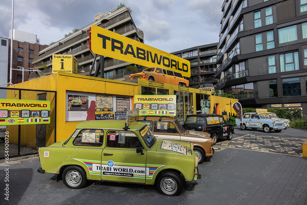 Berlin Trabi world Museum, dedicated to the history of the Trabant ...