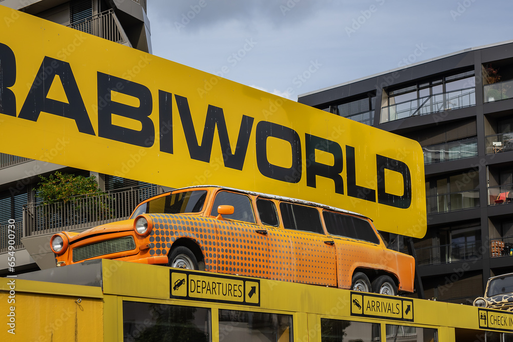 Berlin Trabi world Museum, dedicated to the history of the Trabant ...