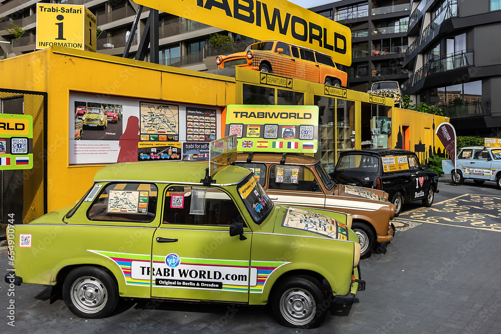 Berlin Trabi world Museum, dedicated to the history of the Trabant ...
