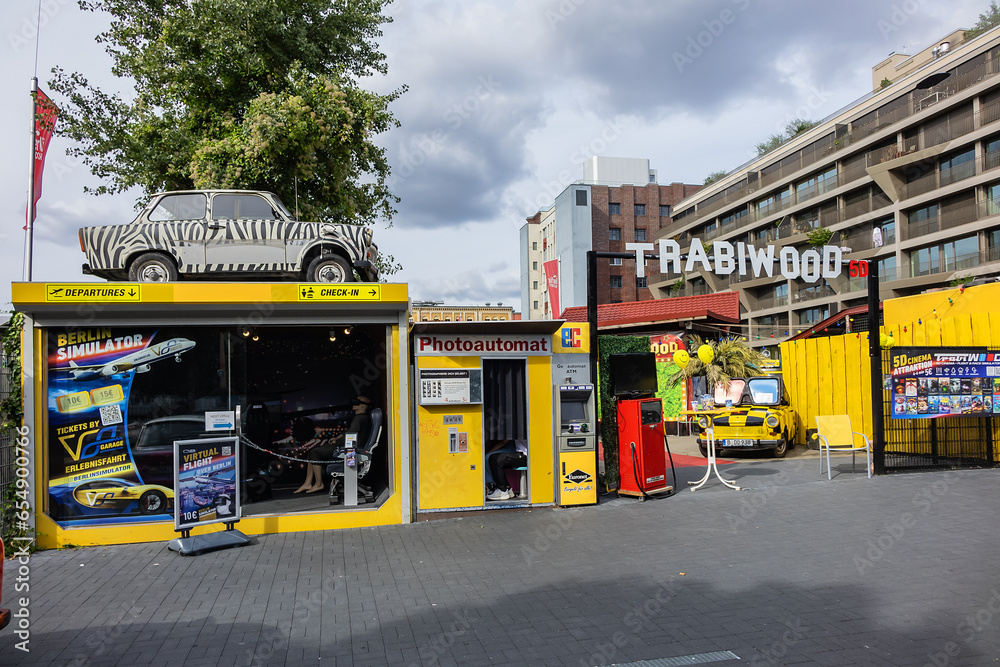 Berlin Trabi world Museum, dedicated to the history of the Trabant ...