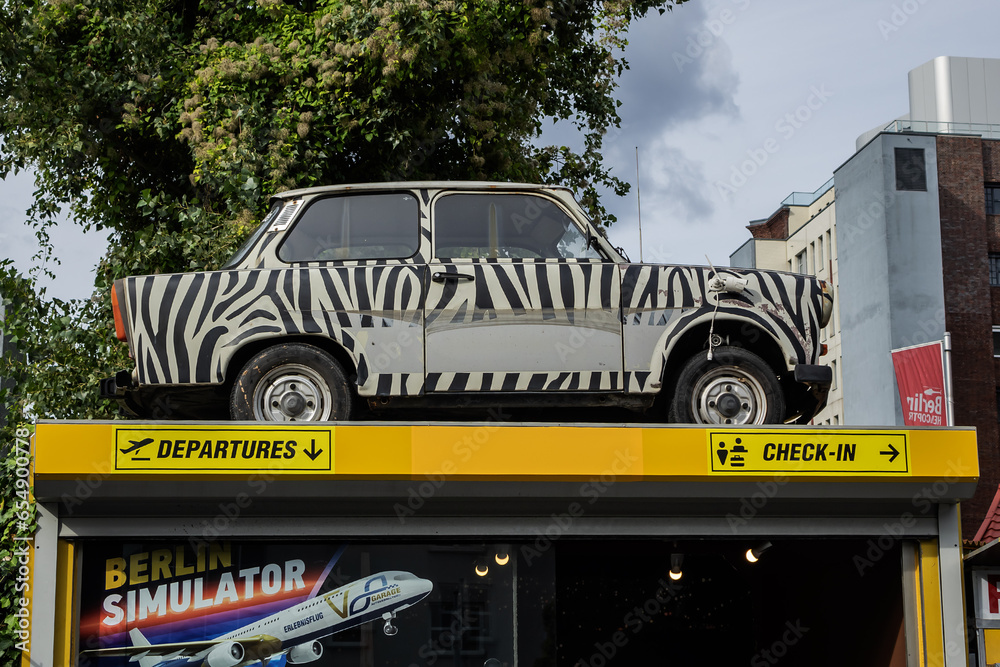 Berlin Trabi world Museum, dedicated to the history of the Trabant ...