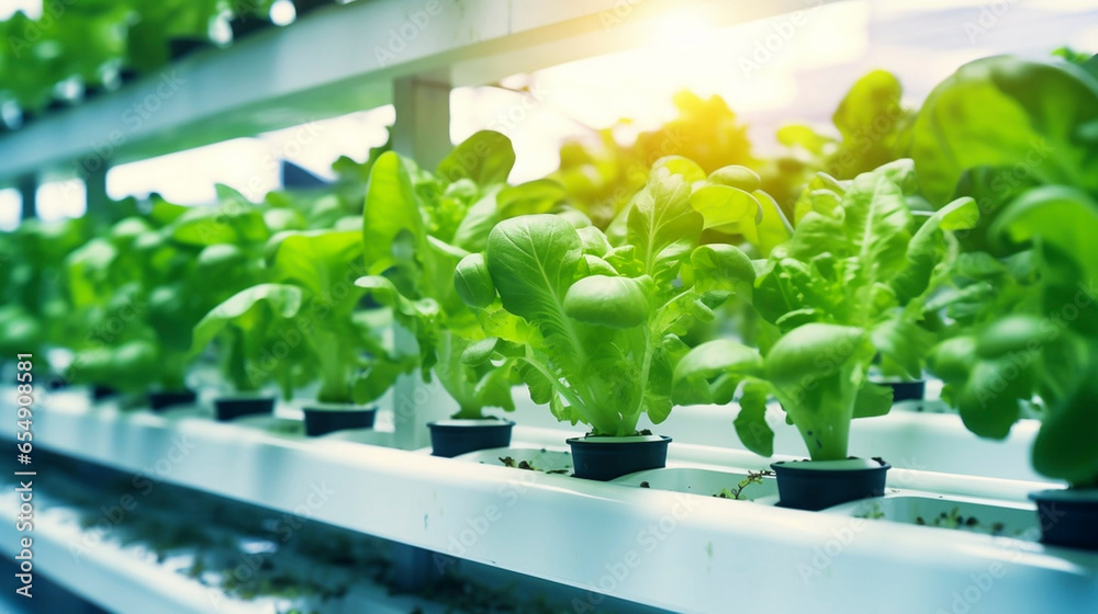 stockphoto, copy space, Automatic UPVC Hydroponics Farm Setup ...