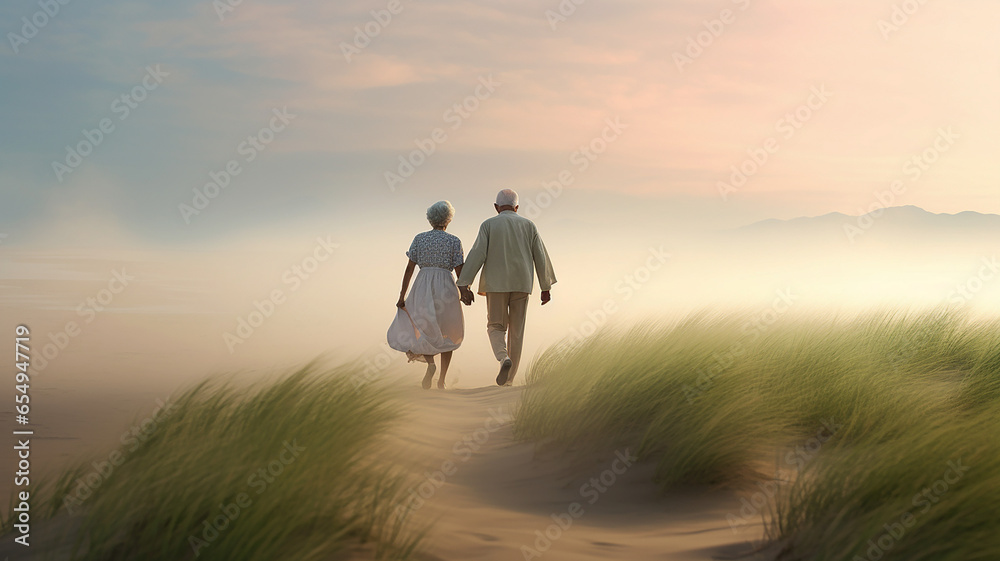 Long lasting partnership of love intimacy trust life goals friendship ...