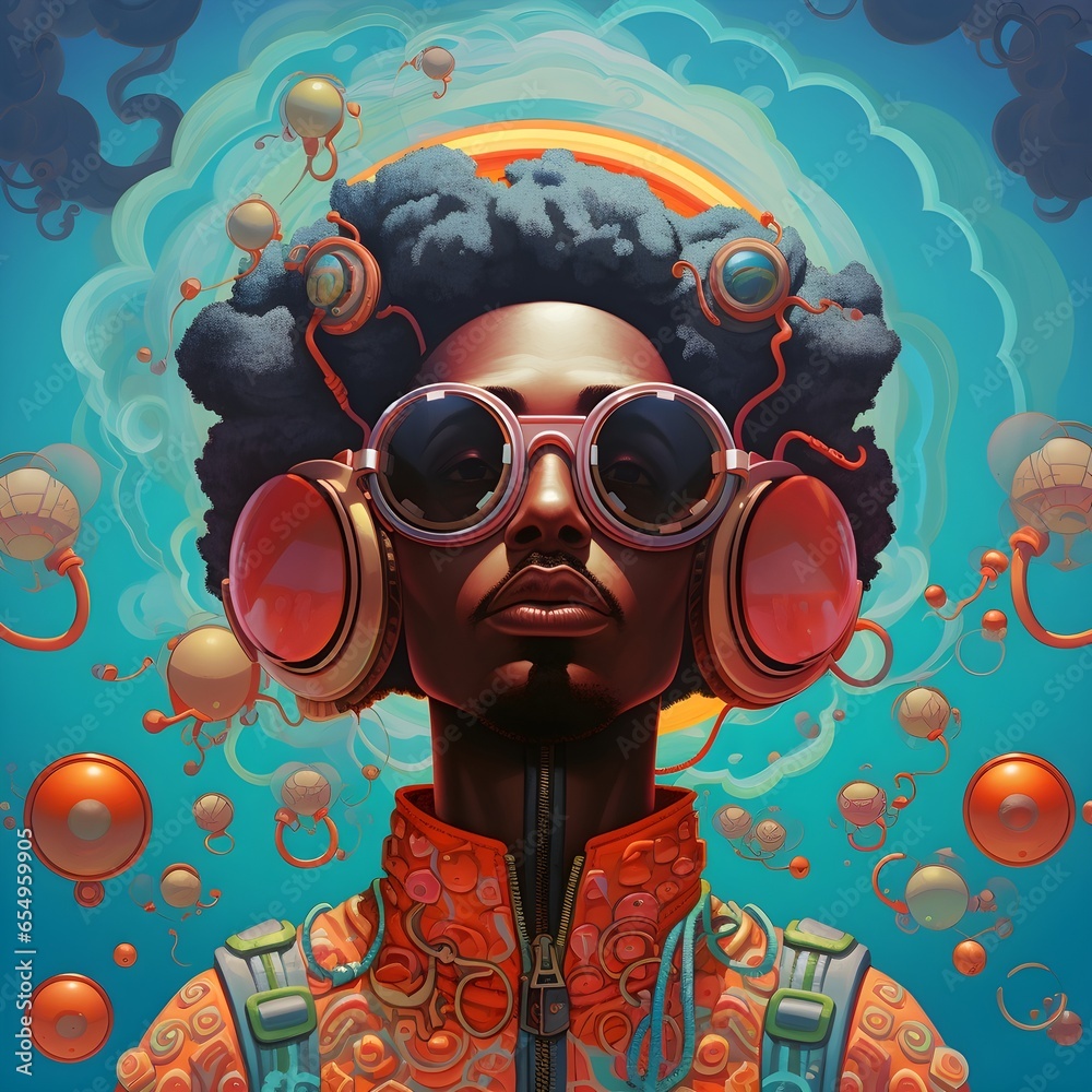 An African American rapper takes center stage, where music, rhyme, and ...