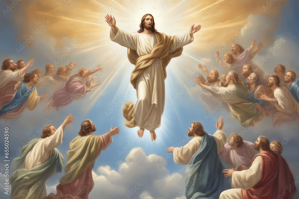 glorious ascension of jesus christ growing with faith to join the ...