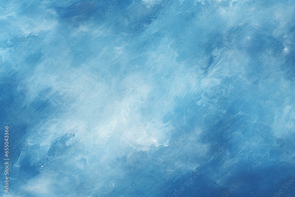 Stunning oily-textured digital art in various shades of blue perfect ...