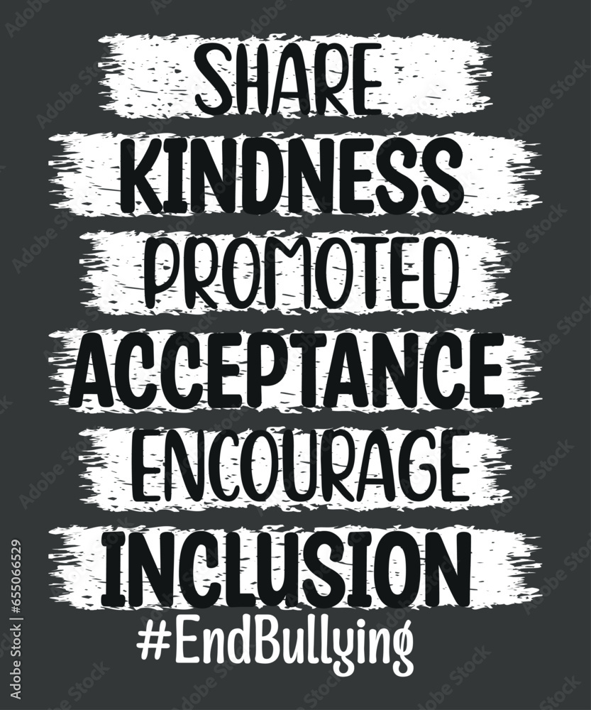 Share kindness promoted acceptance encourage inclusion Unity Day shirt ...