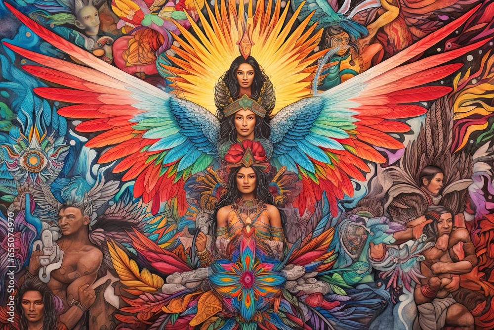 Vibrant Chicano Drawings: A Joyful Celebration of Community and ...