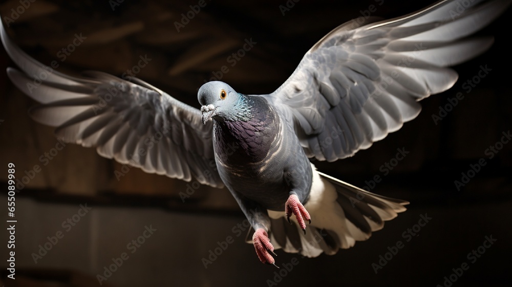 A Racing Homer is a domestic pigeon breed that has been selectively ...