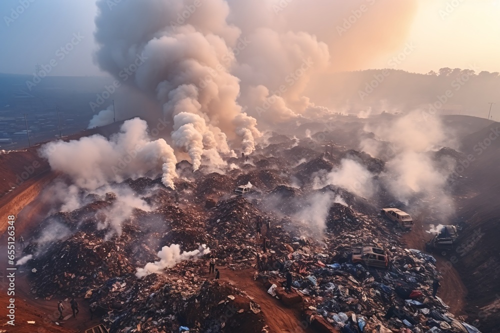 War, humanitarian catastrophe. Environmental pollution. Fire at the ...