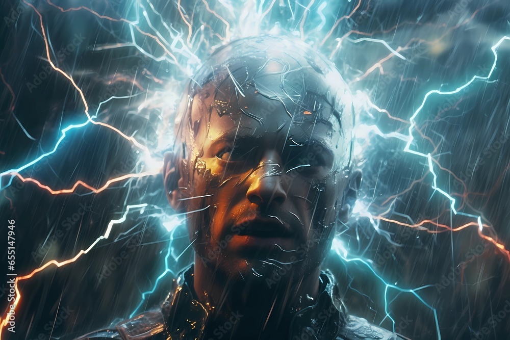 Epileptic Lightning: A Vivid Depiction Of The Brain's Electric Storm ...