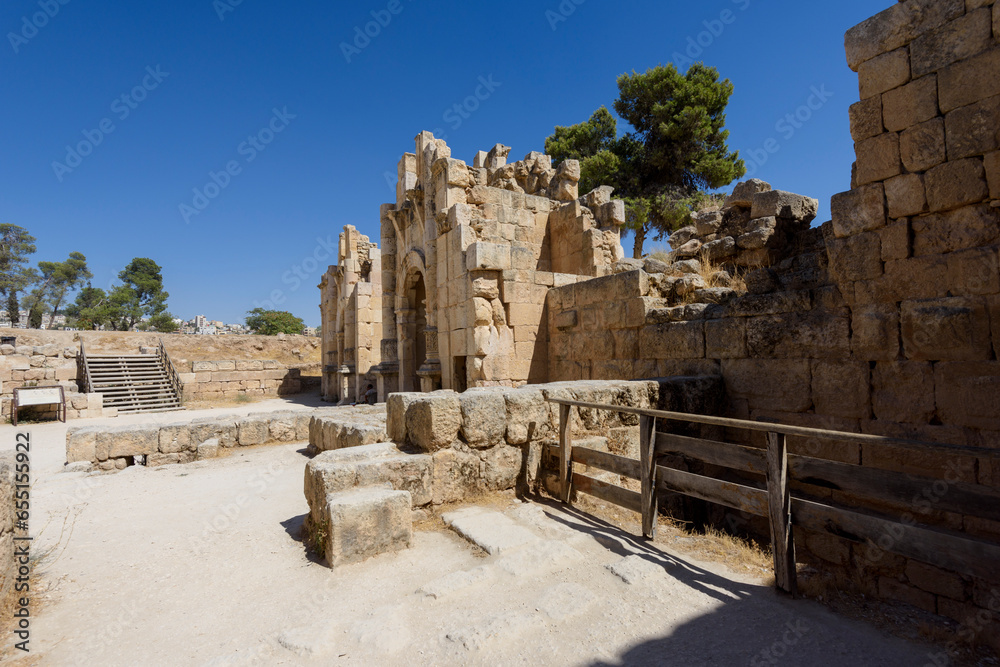 The Archaeological site of Jerash, Jarash, Roman Ruins in Jordan ...