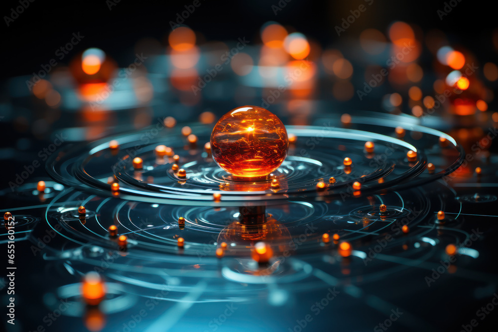 A visualization of the uncertainty principle, illustrating the ...