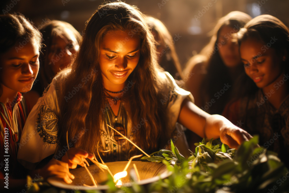 Mesmerizing traditional Polynesian Kava ceremony featuring indigenous ...