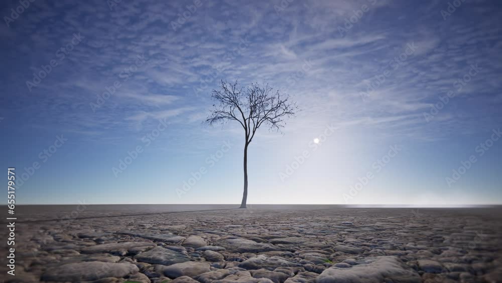 Dry Mud Dessert, Animation 1920X1080 vídeo de Stock | Adobe Stock