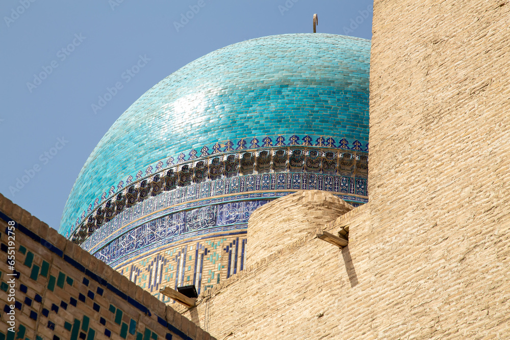 Tower top of the fort taken from the bottom up angle Stock Photo ...
