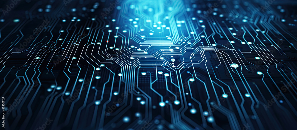 Binary Code Transmission Network Of Connectivity Concept Digital Glowing Binary Data Matrix