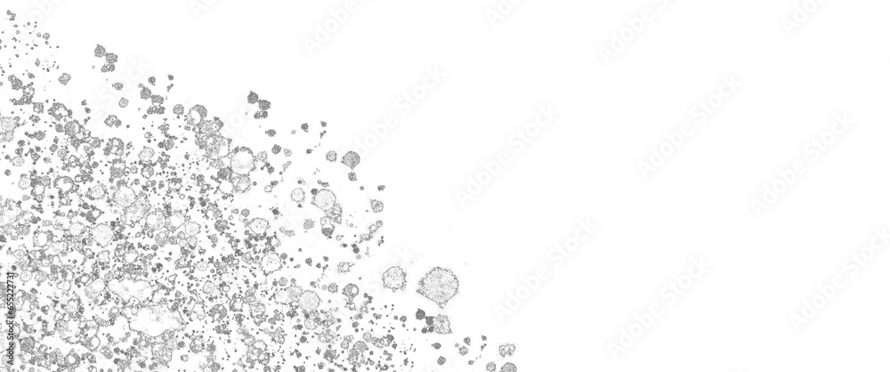 silver splatters and splashes glitter on transparent background clip ...