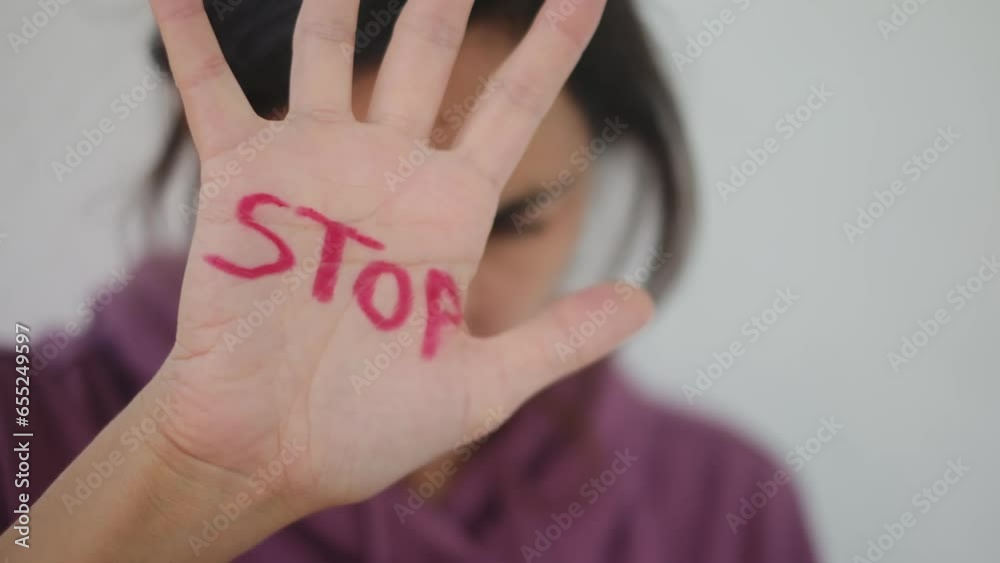 A powerful image depicting the consequences of domestic violence and ...