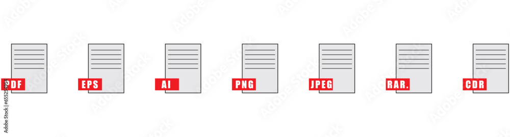 Set of file type icon set pack, all file type extension icon including ... Set of file type icon set pack, all file type extension icon including ...