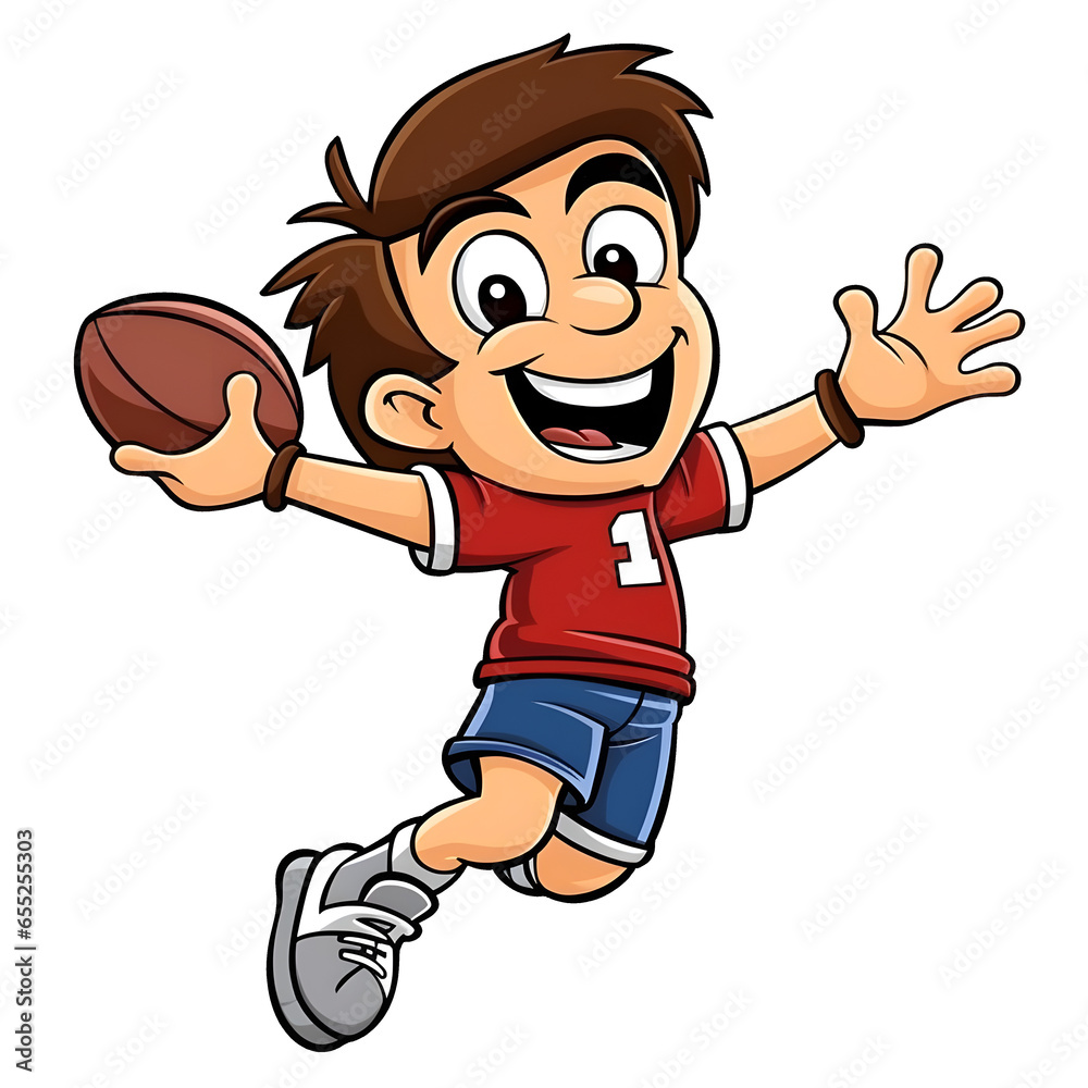 cartoon clipart of Touchdown dance, football clipart, transparent ...